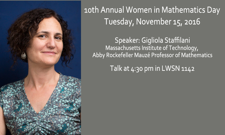 Department of Mathematics - Department of Mathematics, Purdue University